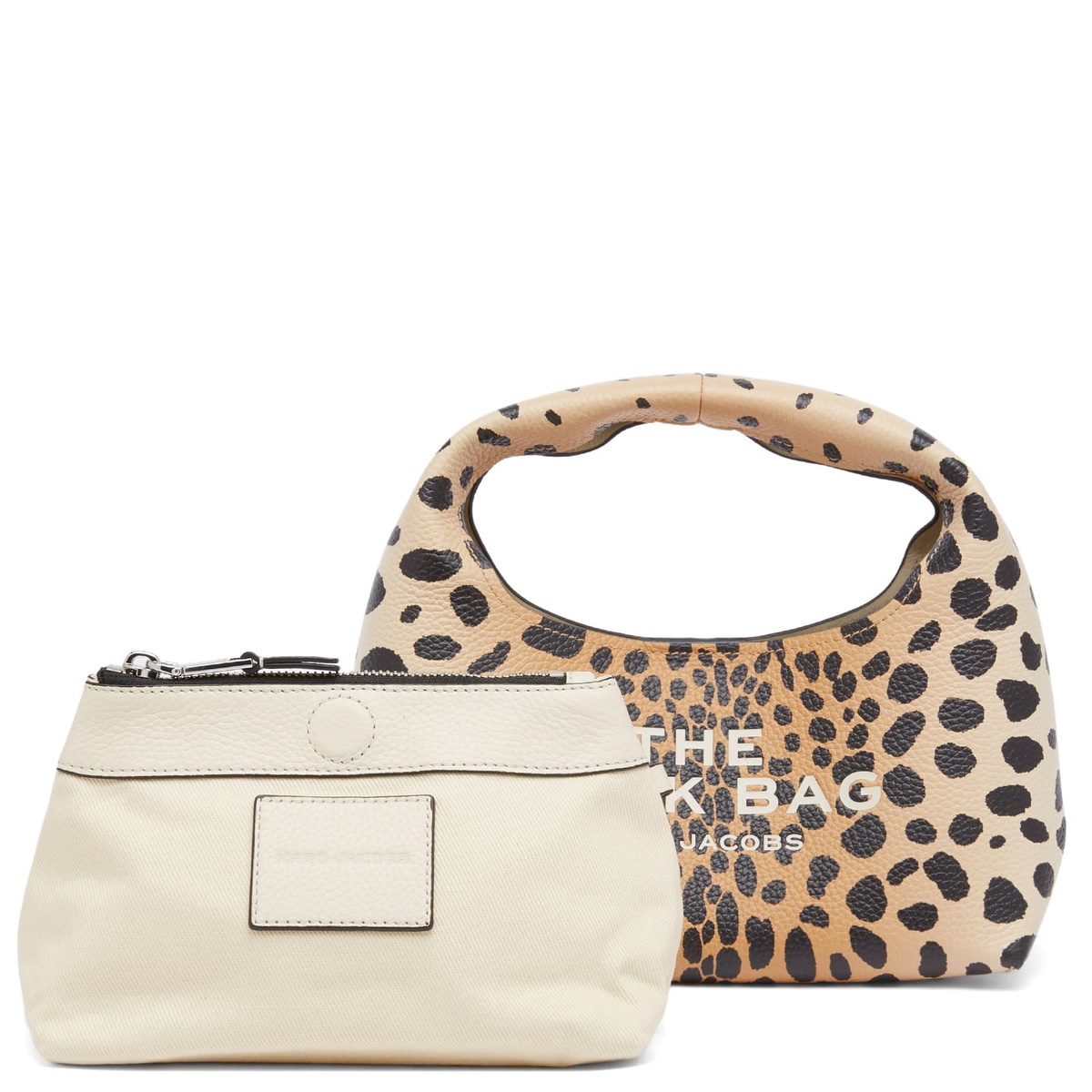Marc Jacobs Women's The Mini Sack Bag in Cheetah in Black Multi Marc Jacobs