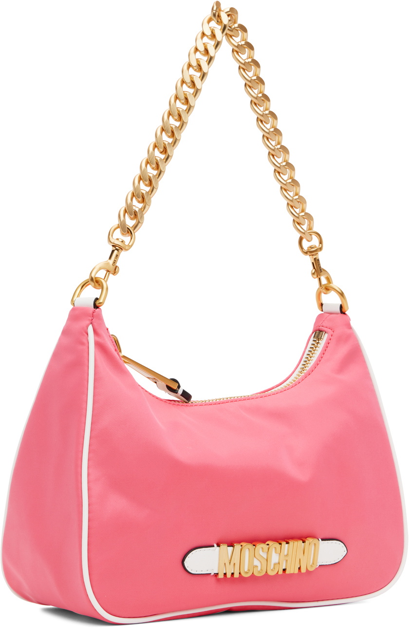 Moschino Pink Logo Bag Moschino