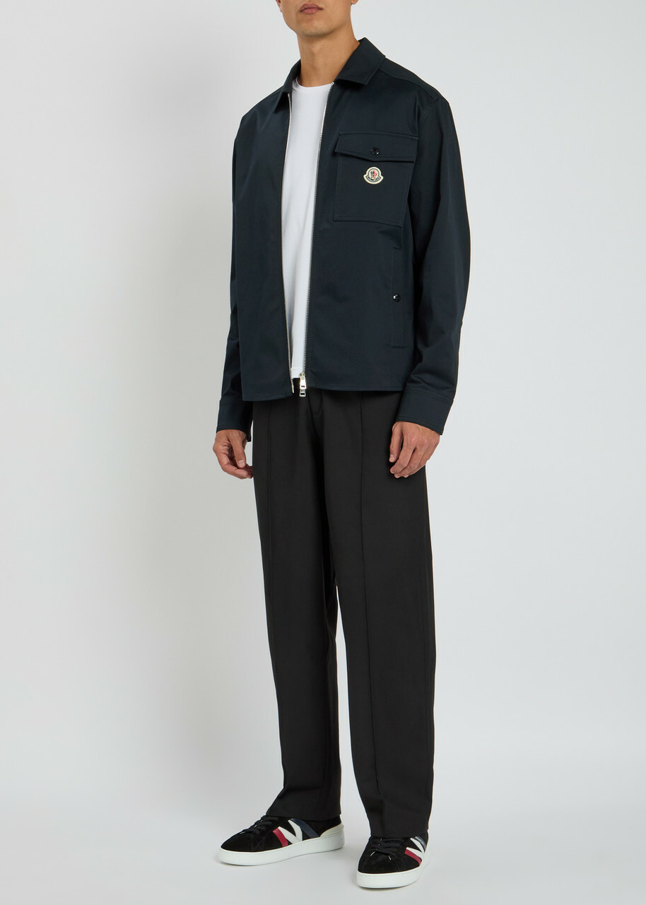 Moncler Woven Jacket Navy Moncler