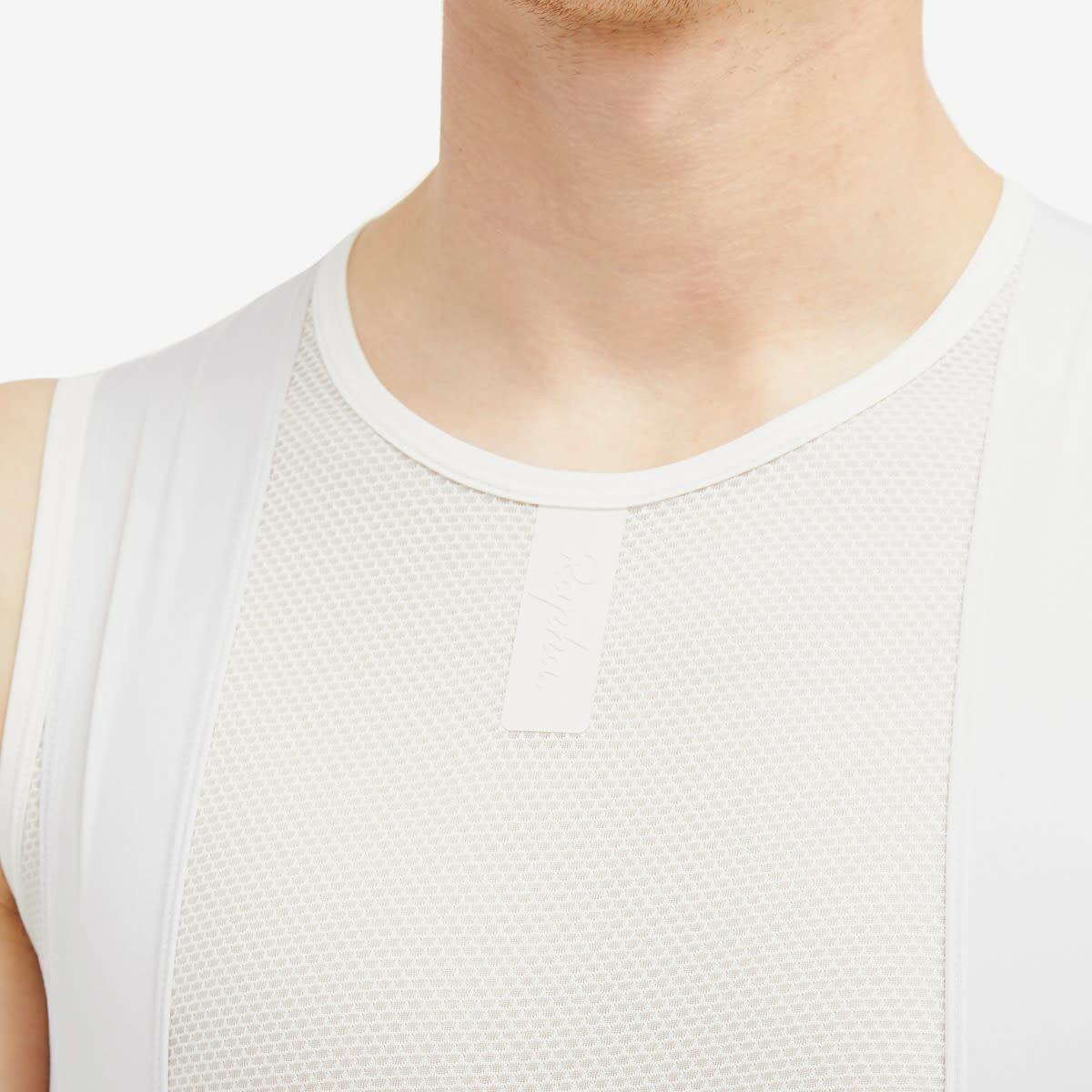 Rapha Men's Lightweight Sleeveless Base Layer in White Rapha
