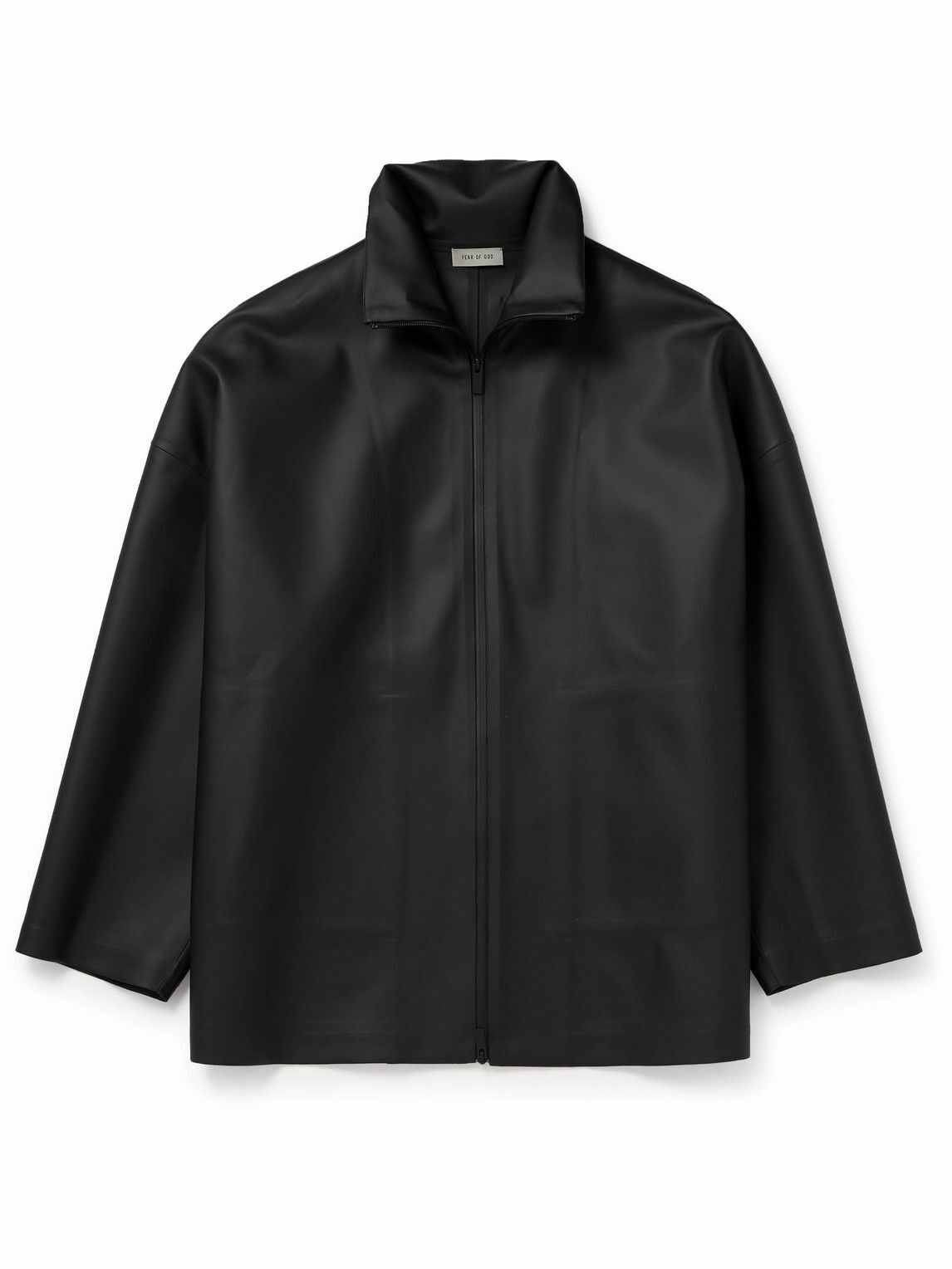 Fear of God - Rubber Jacket - Black Fear Of God