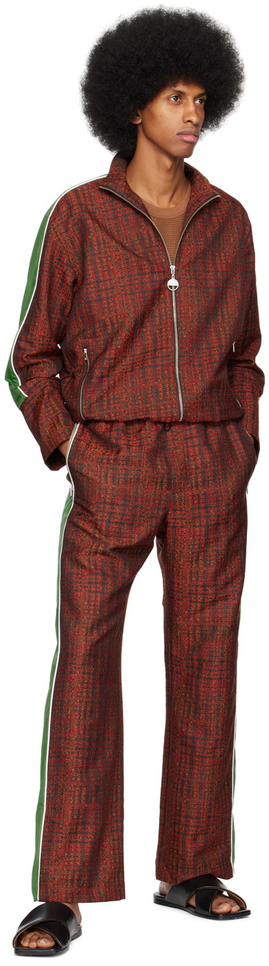 Ahluwalia Red Check Jacket Ahluwalia Studio