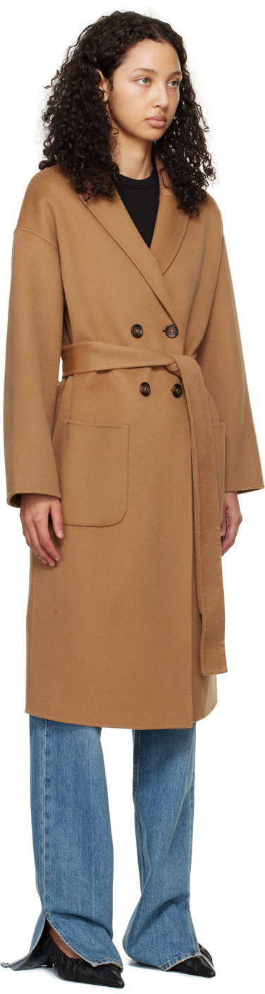 ANINE BING Tan Dylan Coat ANINE BING