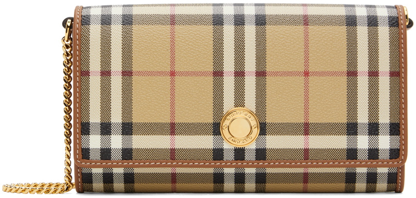 Burberry Beige Hannah Shoulder Bag Burberry