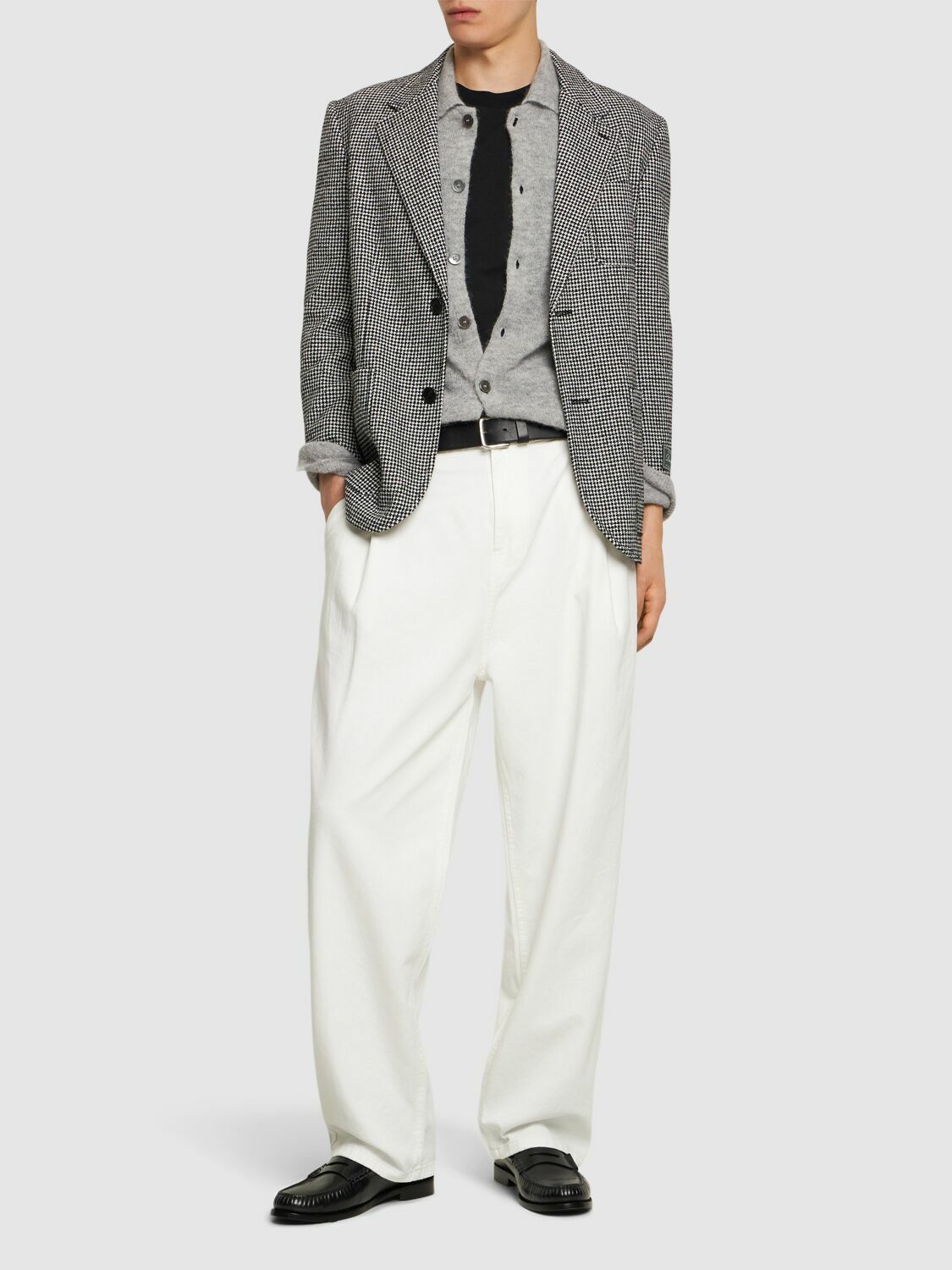 DUNST Unisex Oversize Wool Blend Blazer Dunst