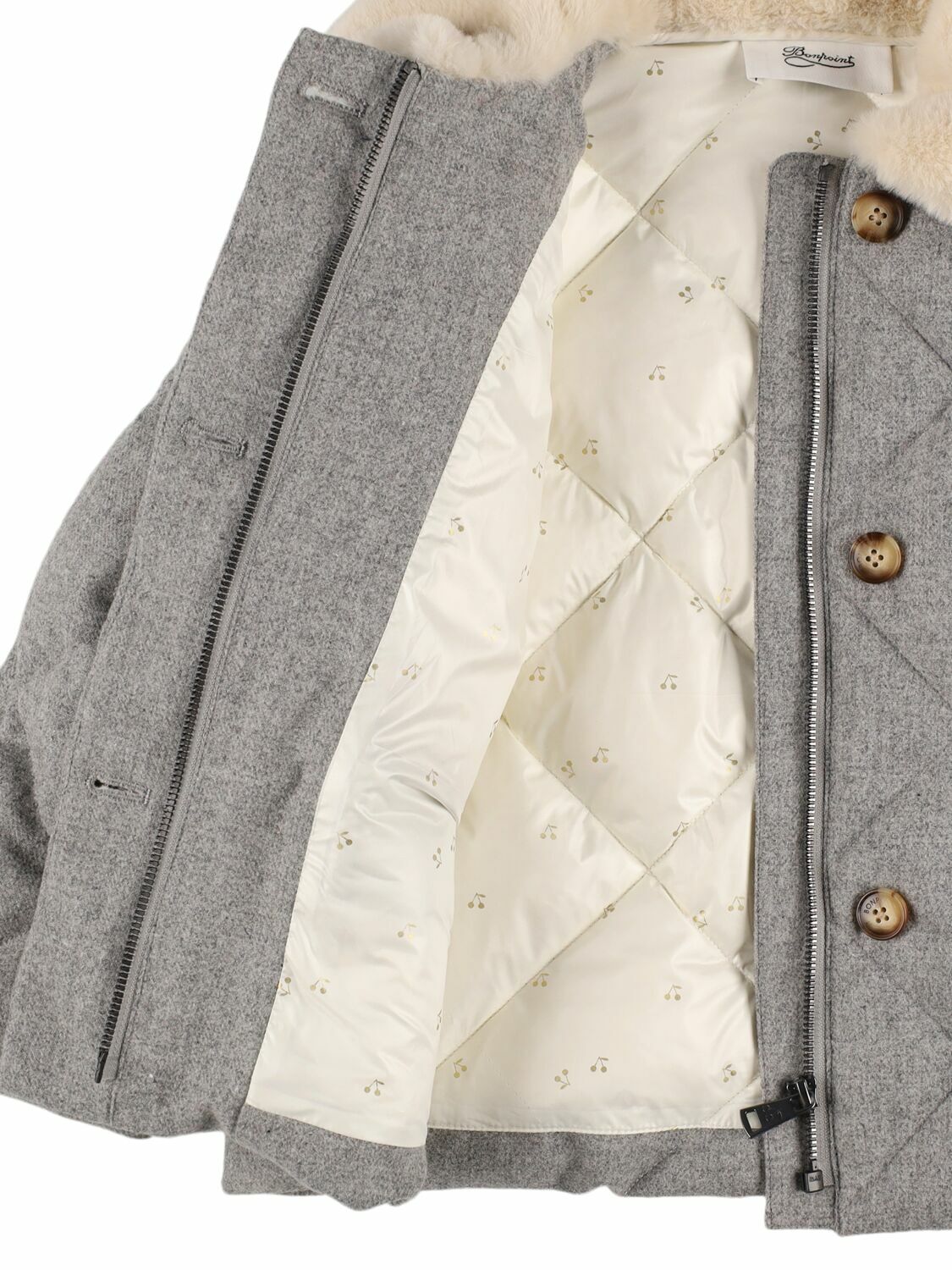 BONPOINT Poly Puffer Hooded Down Jacket Bonpoint