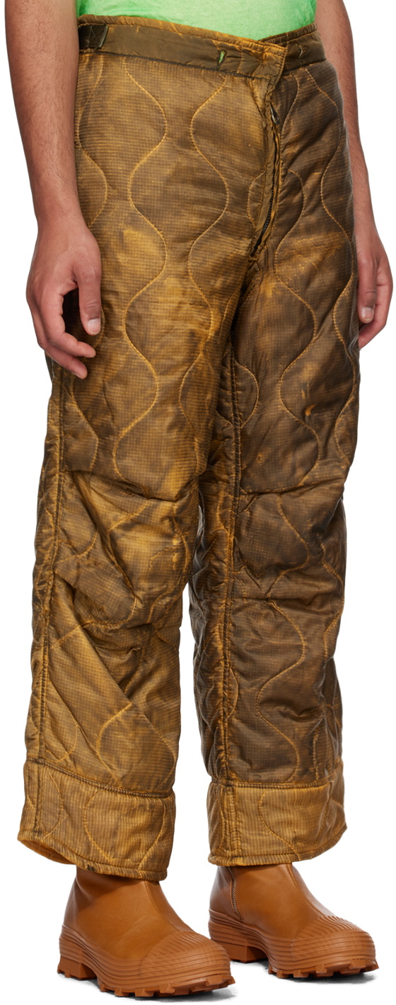 NotSoNormal Brown Puff Trousers NOTSONORMAL