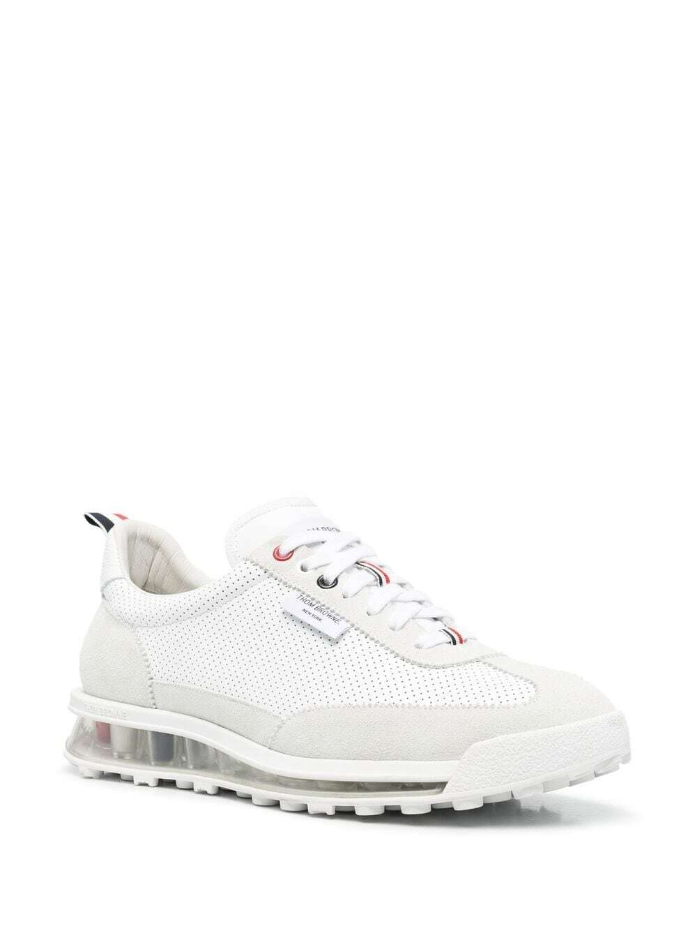 THOM BROWNE - Leather Sneakers Thom Browne