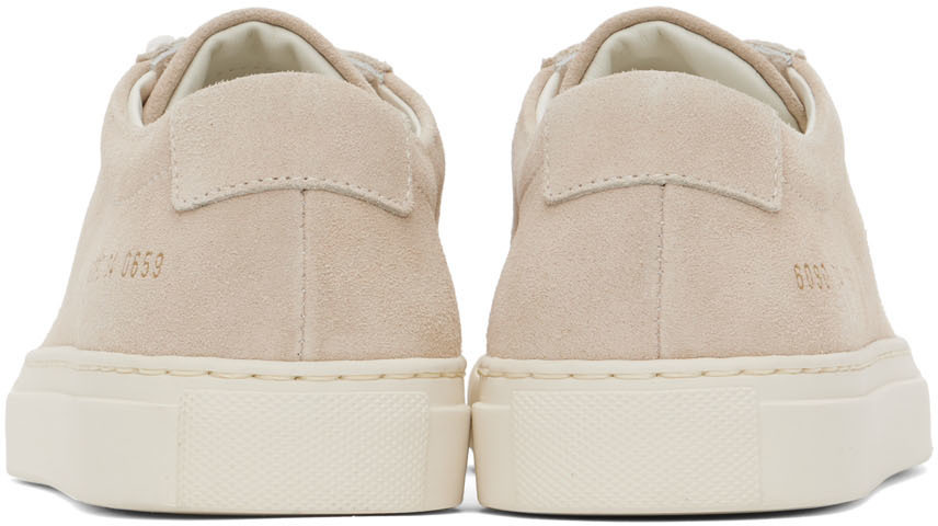 Common Projects Beige Original Achilles Low Sneakers Common Projects