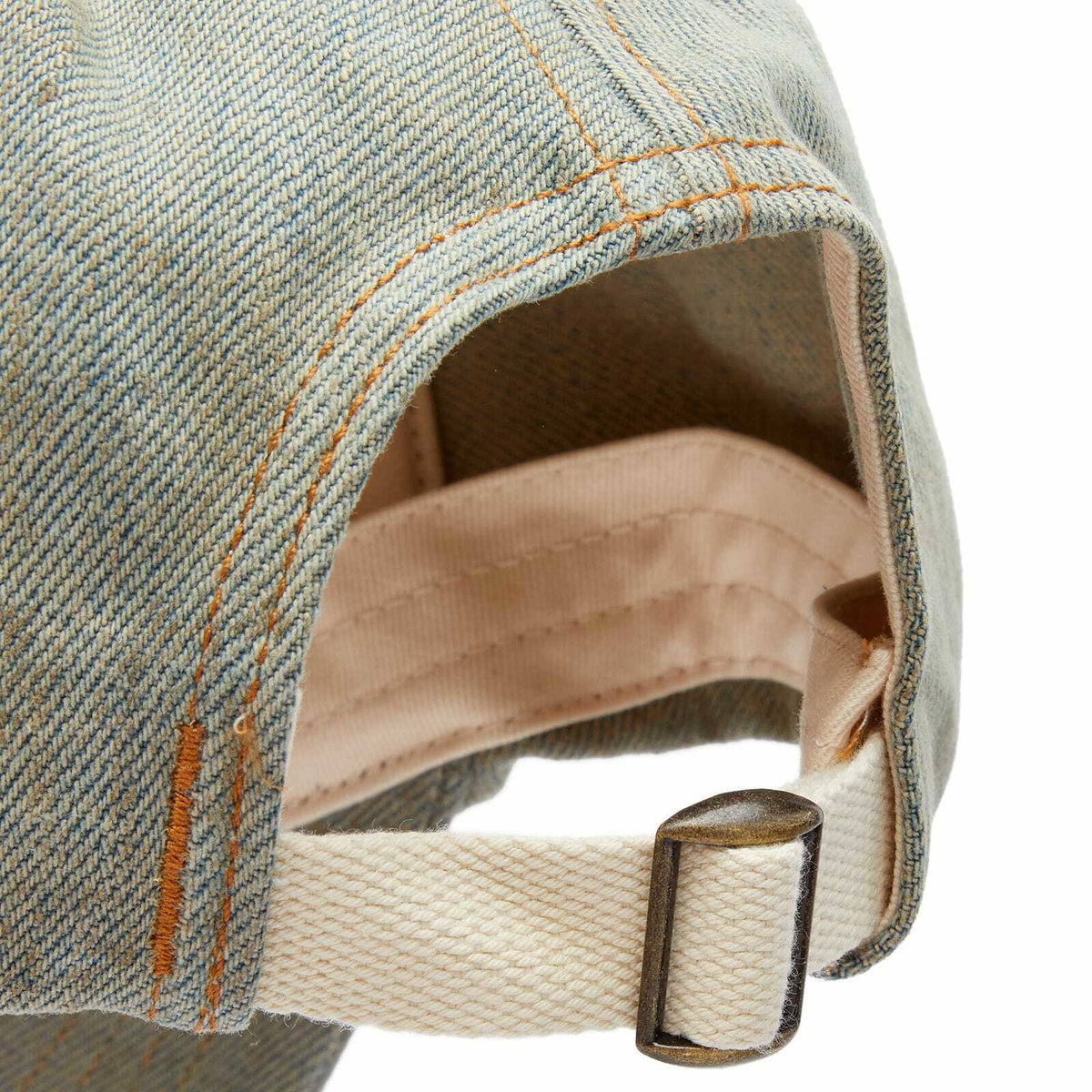 Acne Studios Men's Carliy Denim Patch Cap in Penicillin Acne Studios