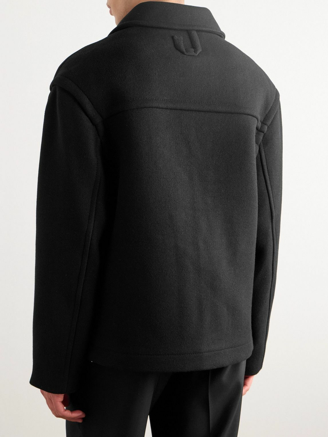 Jacquemus - Court Oversized Wool Jacket - Black Jacquemus