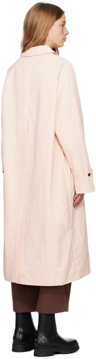 Studio Nicholson Pink Holin Trench Coat Studio Nicholson