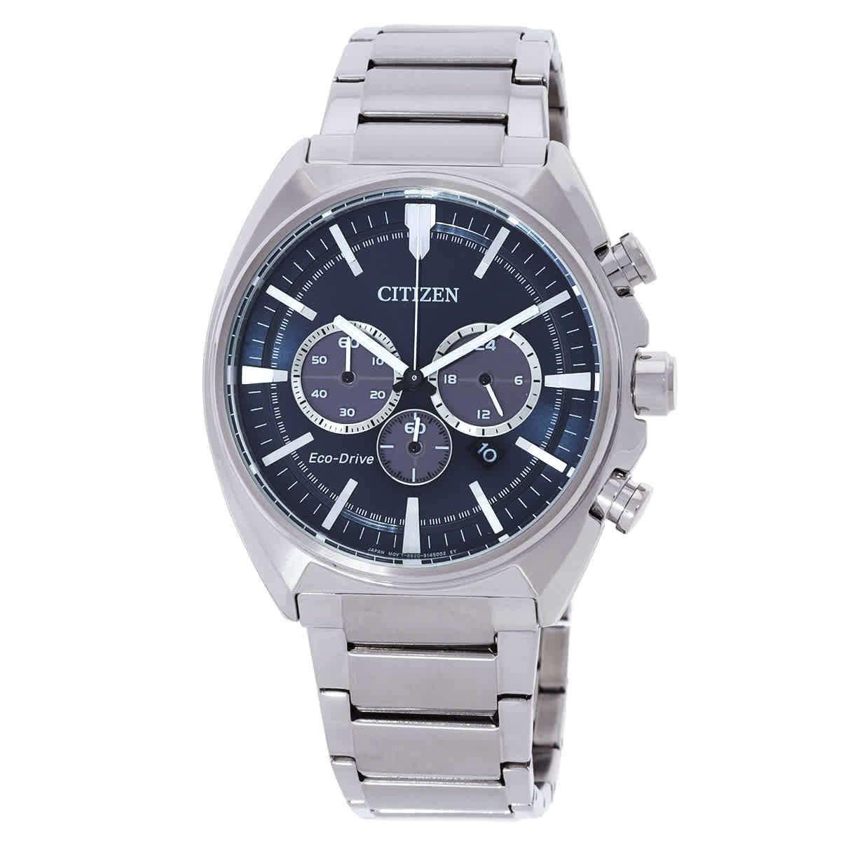 Citizen Chronograph Eco-Drive Blue Dial Mens Watch CA4288-86L Citizen