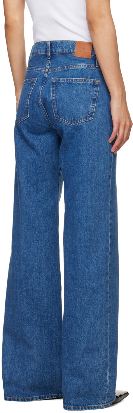 ANINE BING Blue Hugh Jeans ANINE BING
