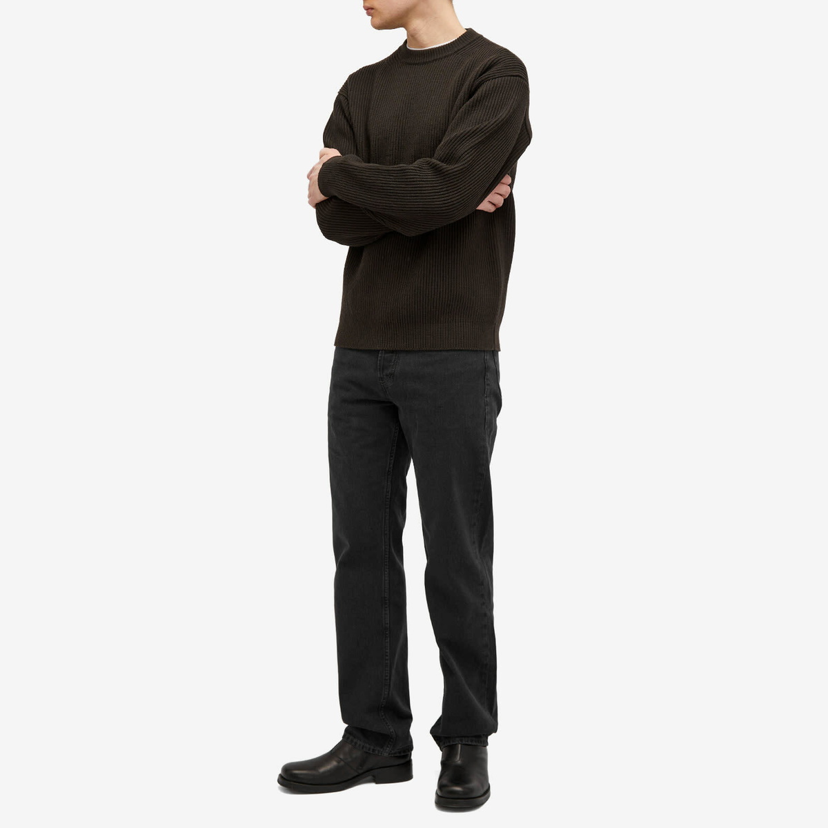 Our Legacy Men's First Cut Jean in Black Our Legacy