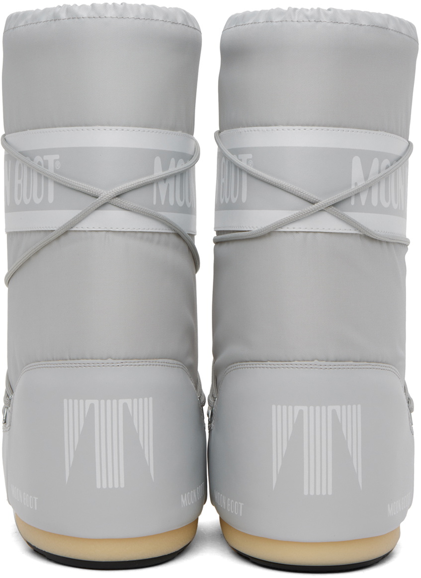 Moon Boot Gray Icon Boots Moon Boot