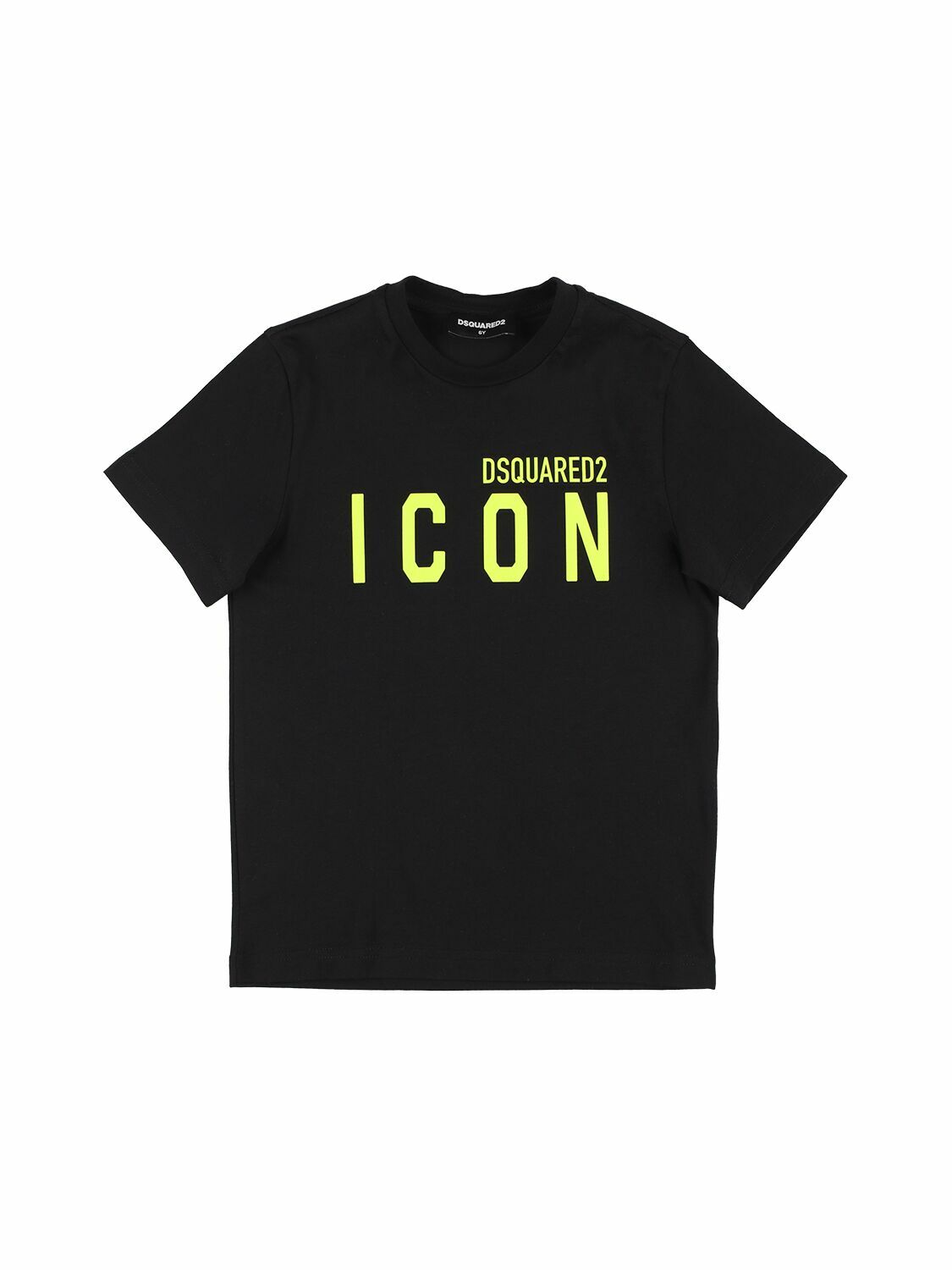 DSQUARED2 Icon Logo Print Cotton Jersey T-shirt Dsquared2