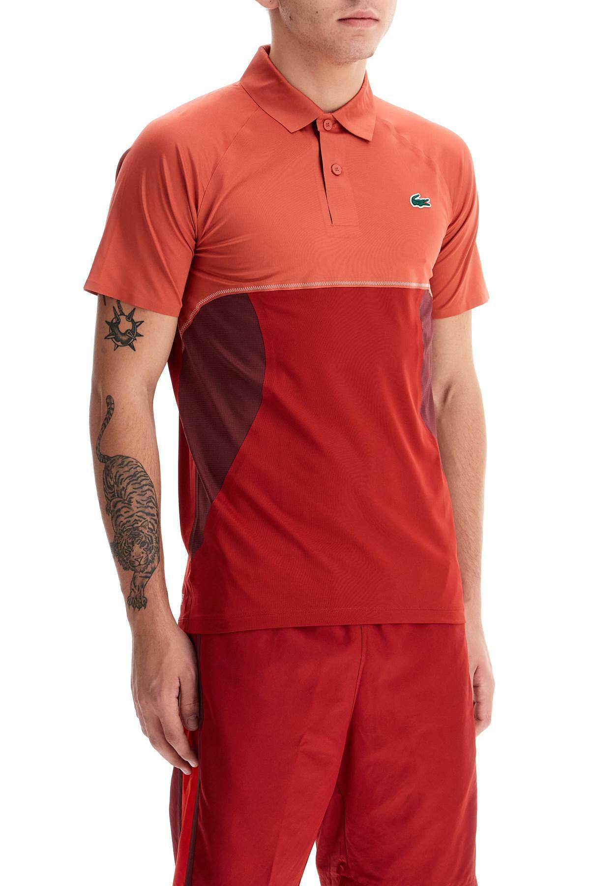 LACOSTE ultra-dry sport polo Red Lacoste