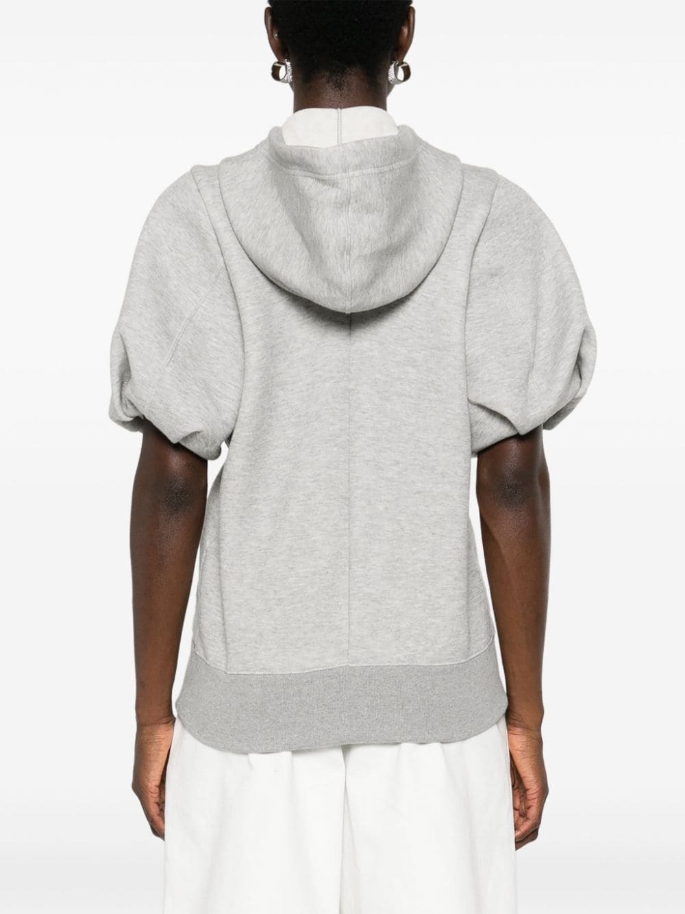 SACAI - Short Sleeves Hoodie Sacai