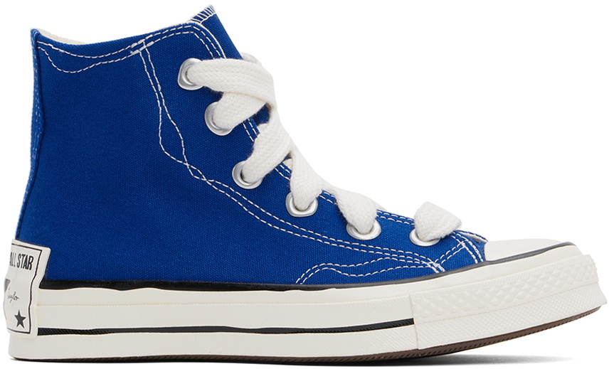 Converse Blue Chuck 70 Sketch High Top Sneakers Converse