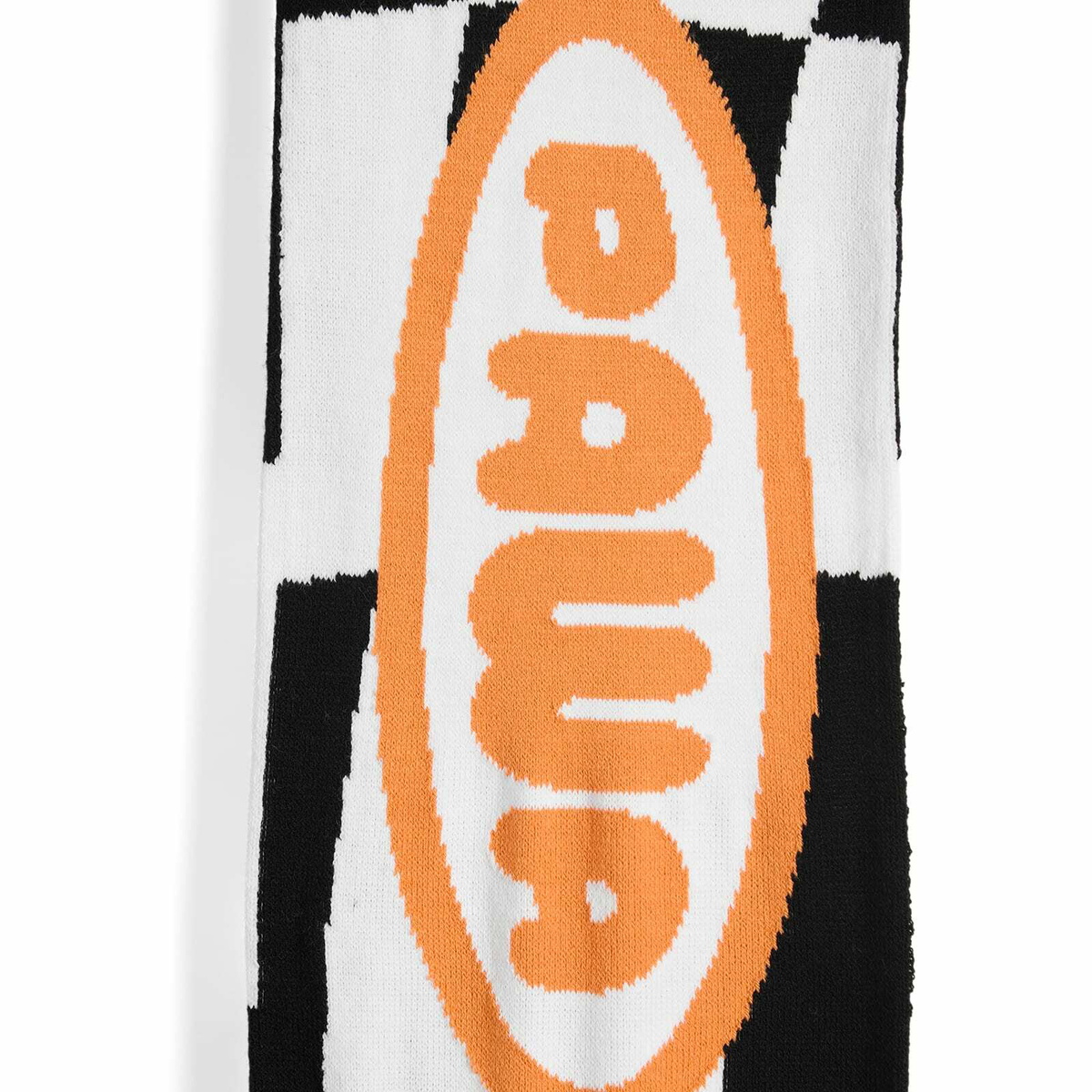 Pawa Speed Sports Men's Racing Scarf in Black/White Pawa Speed Sports