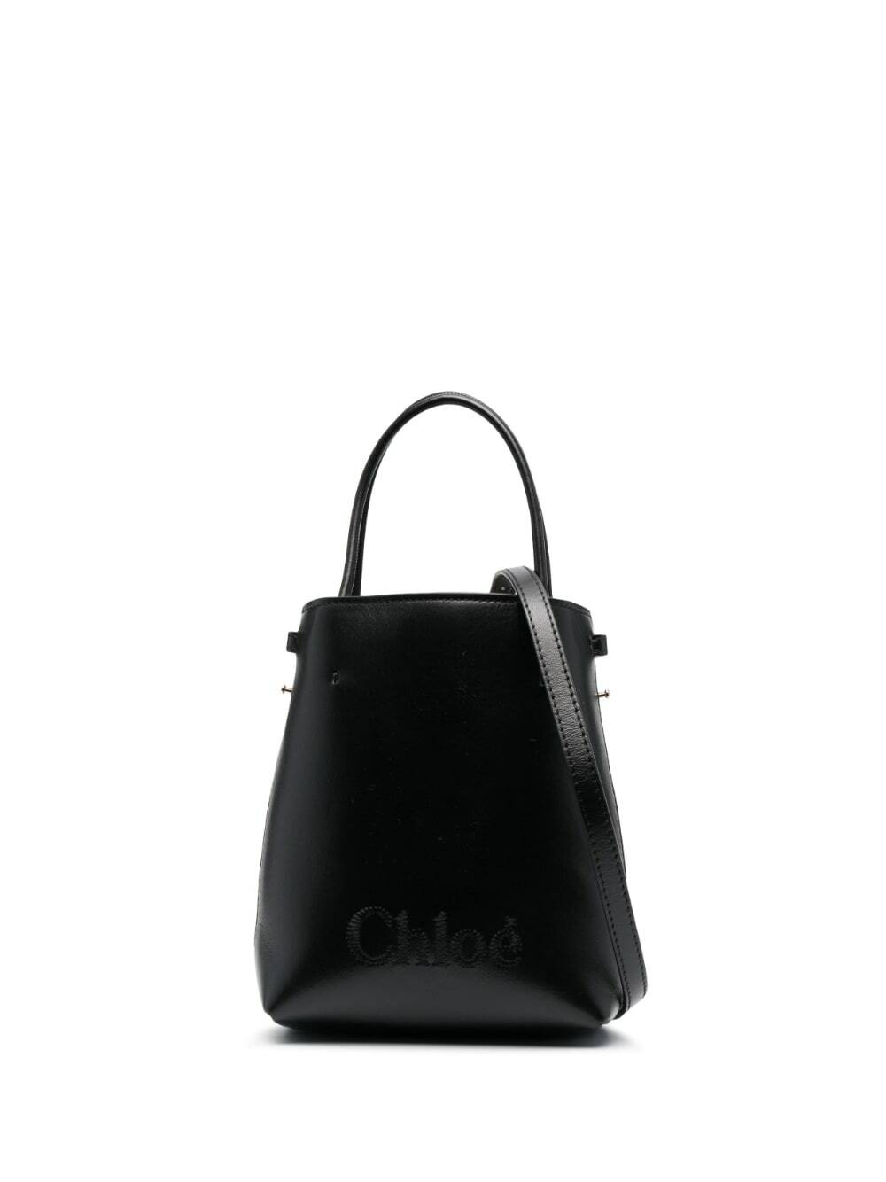 CHLOÉ - Chloé Sense Micro Leather Bucket Bag Chloe