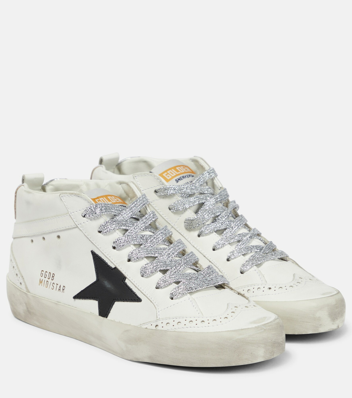 Golden Goose - Mid Star leather sneakers Golden Goose Deluxe Brand