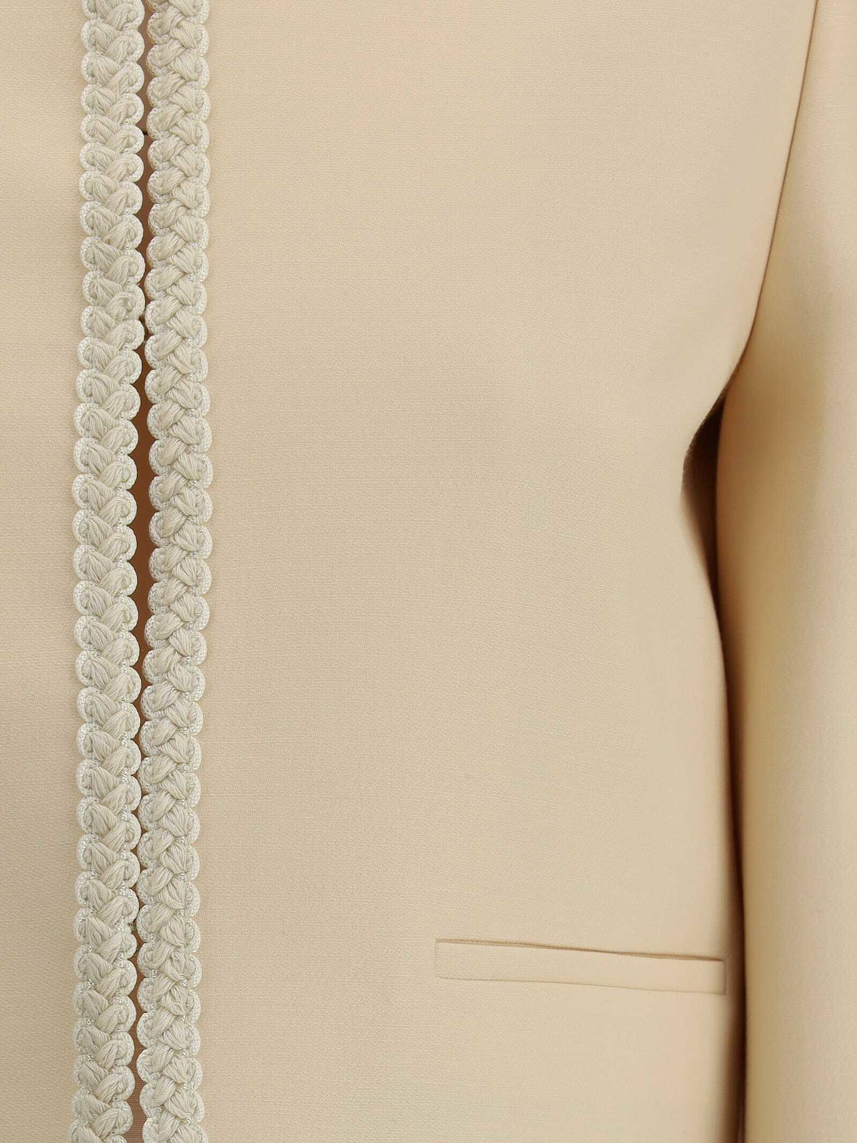 Valentino Silk Crepe Blazer Valentino