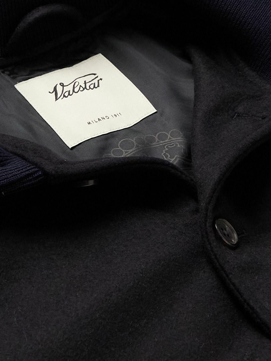 Valstar - Valstarino Cashmere-Felt Jacket - Blue Valstarino