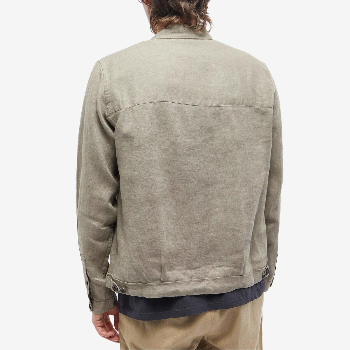 Oliver Spencer Men's Milford Jacket in Stone Oliver Spencer