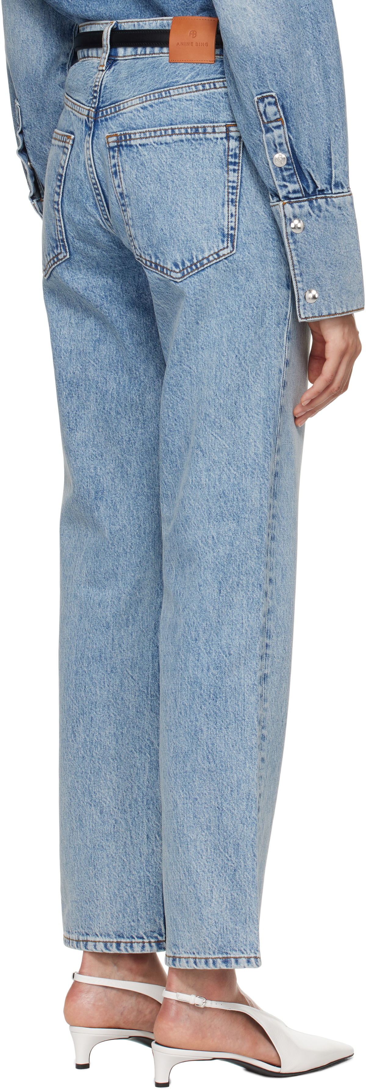 ANINE BING Blue Benson Jeans ANINE BING