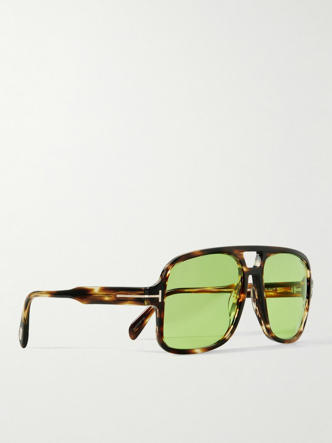 Tom Ford Aviator Style Tortoiseshell Acetate Sunglasses Tom Ford