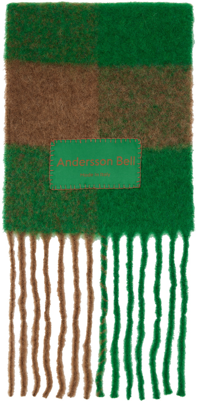Andersson Bell Green & Brown Billy Scarf Andersson Bell
