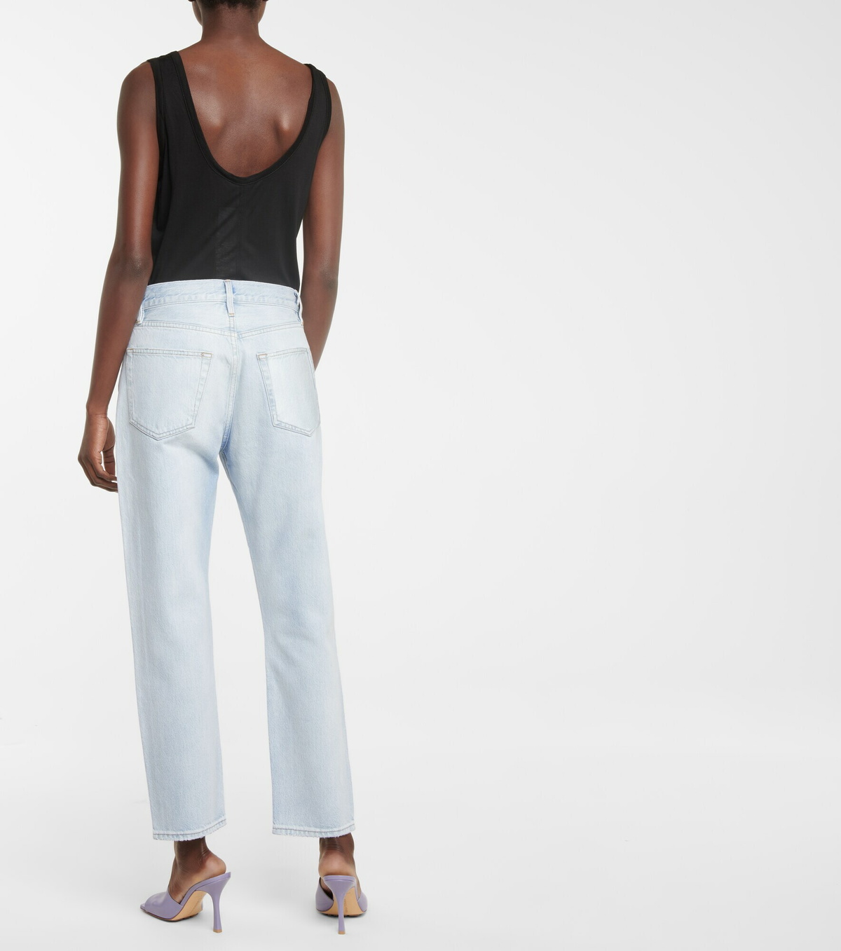 Frame - Le Original high-rise slim jeans Frame Denim