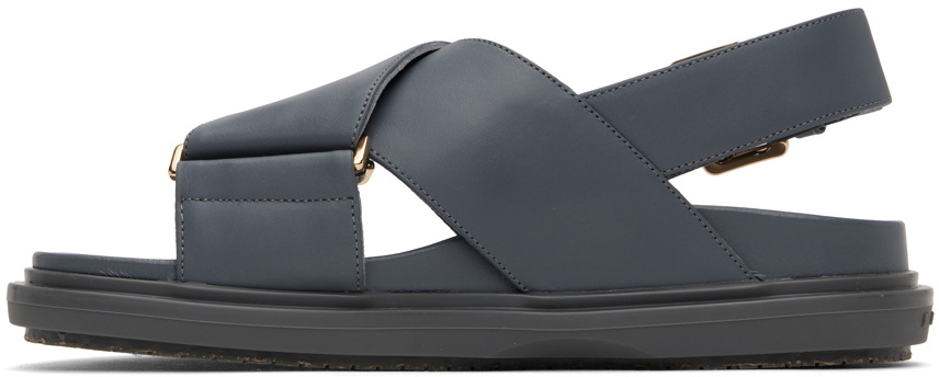 Marni Gray Fussbett Sandals Marni