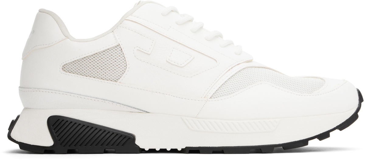 Diesel White S-Tame-D Running Sneakers Diesel