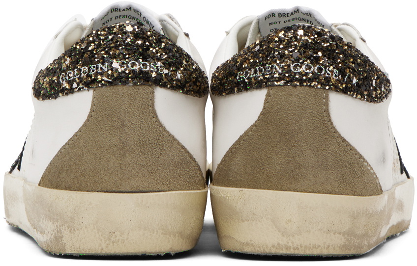 Golden Goose White Super Star Sneakers Golden Goose Deluxe Brand
