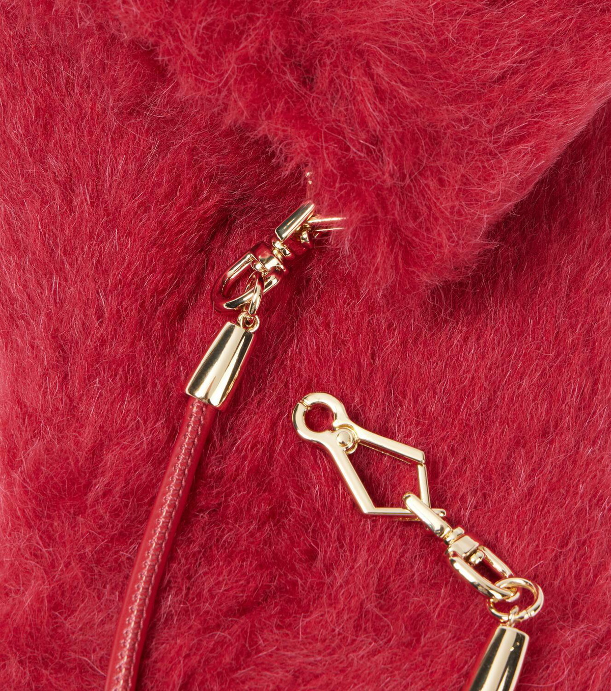 Max Mara Ombrato teddy mittens Max Mara