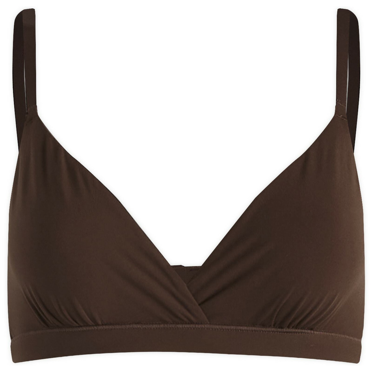 SKIMS Women's Fits Everybody Crossover Bralette in Cocoa SKIMS