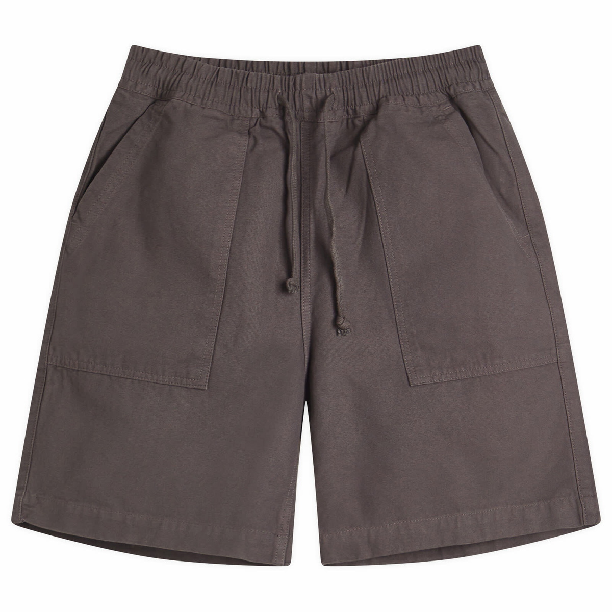 Service Works Men's Canvas Chef Short in Grey Service Works