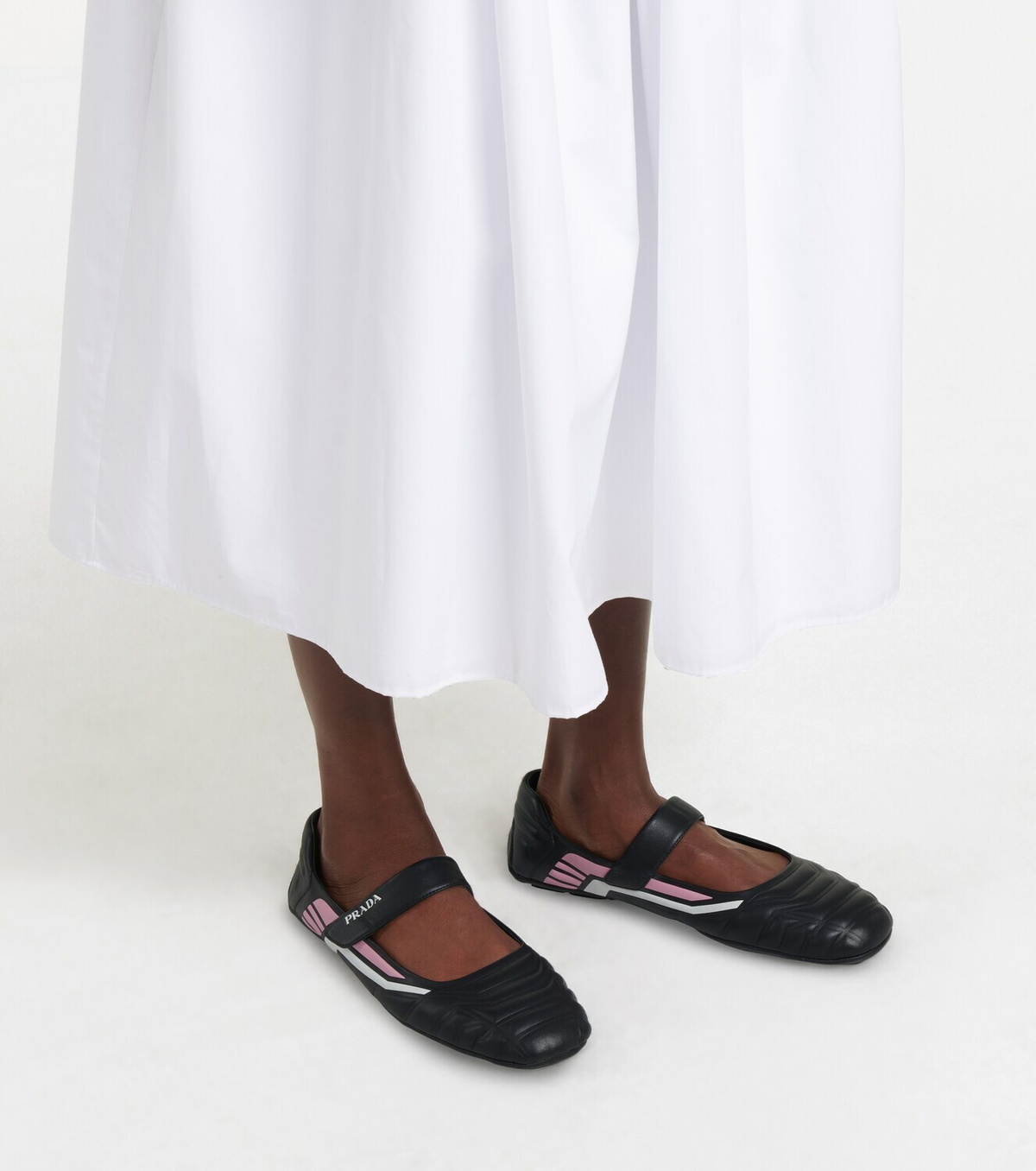 Prada Leather ballet flats Prada