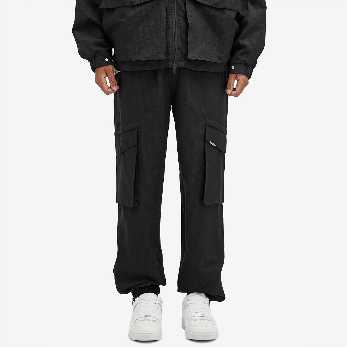 Represent Men's Tech Cargo Pant in Jet Black Represent