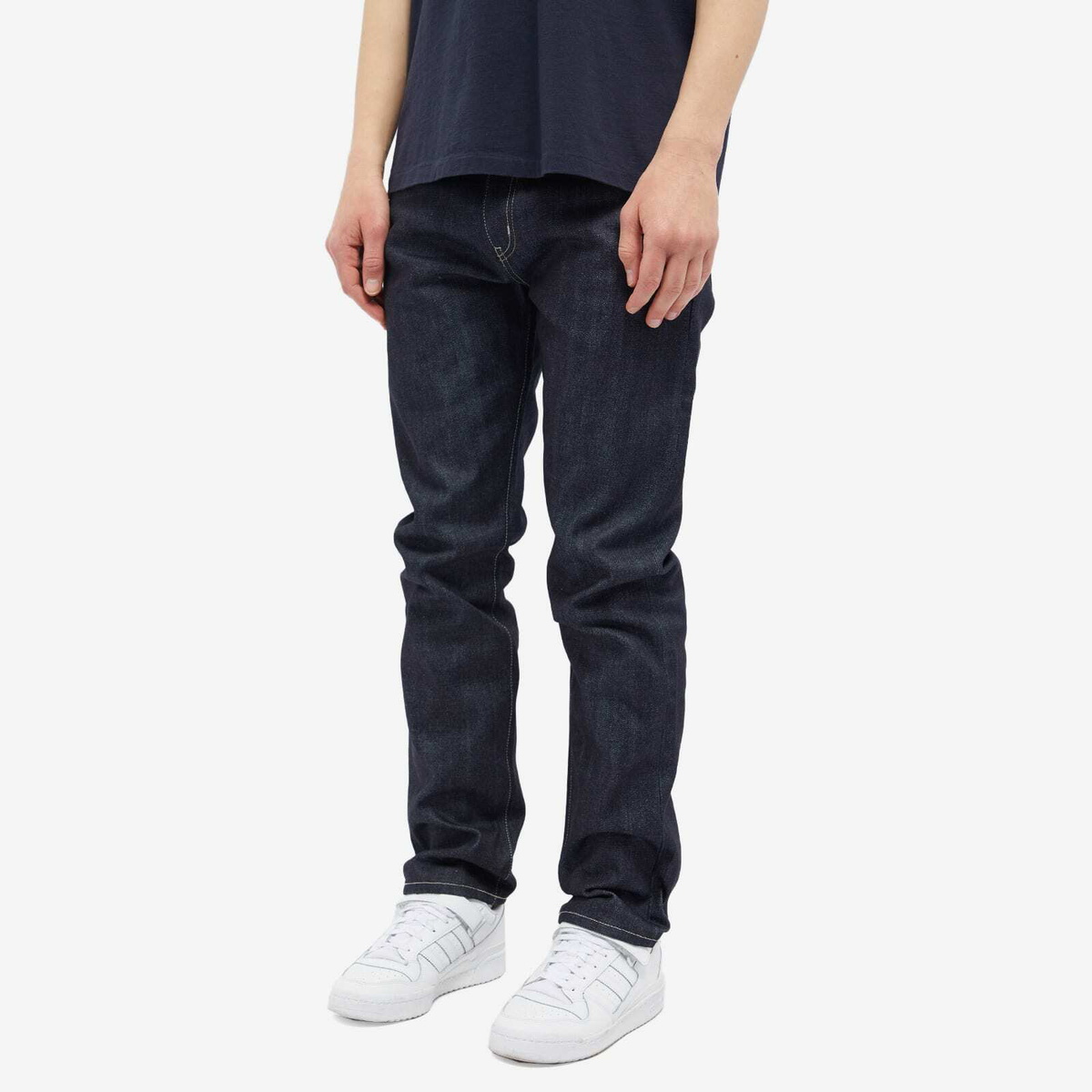 Neighborhood Men's Rigid Denim Narrow Jean in Indigo Neighborhood