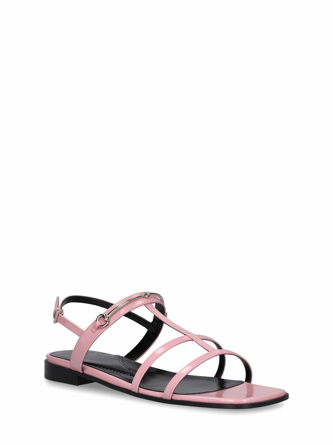 GUCCI - 15mm Divine Leather Sandals Gucci