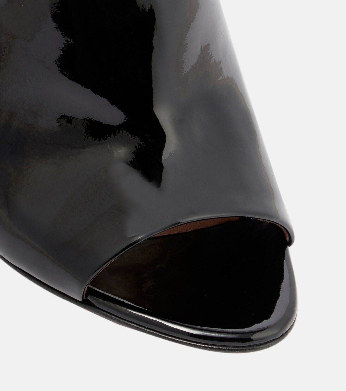 Alaïa Sculpture patent leather mules ALAÏA