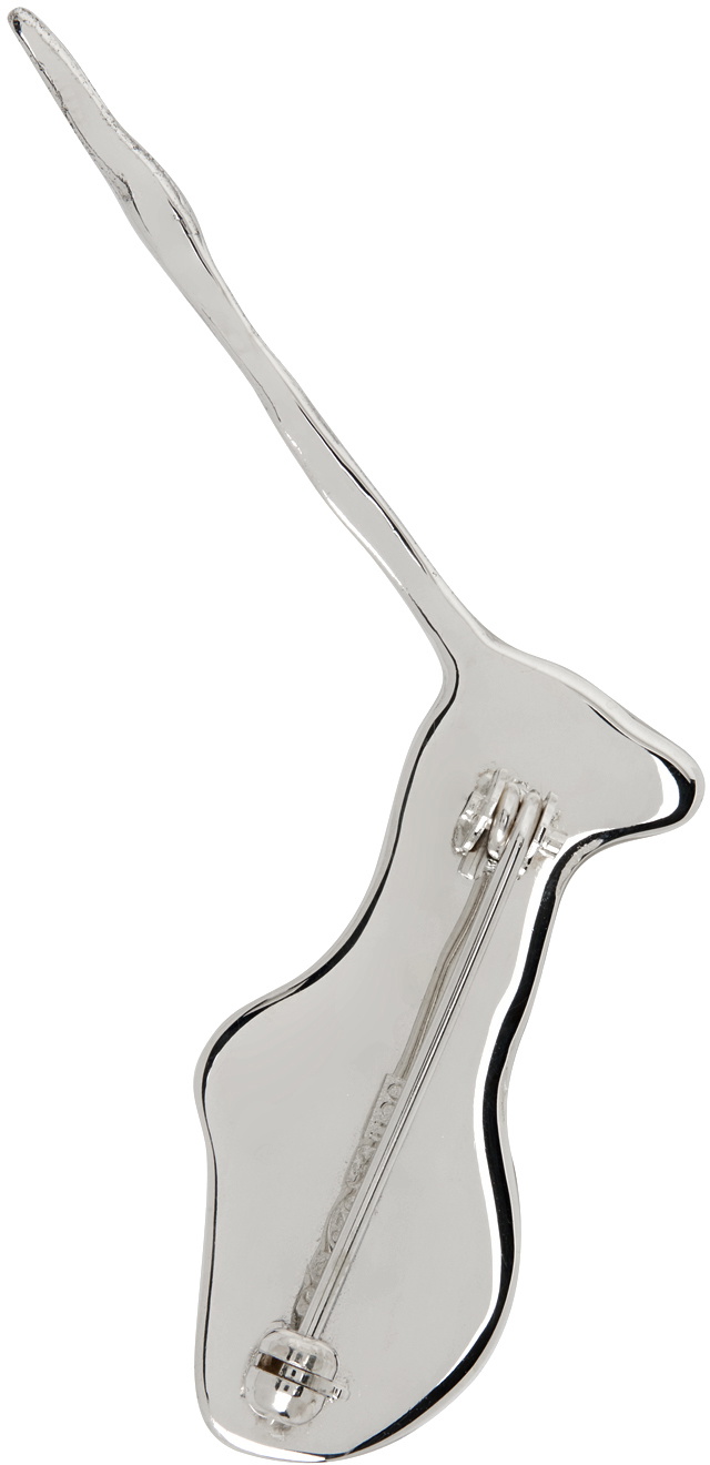 octi Silver Puddle Brooch