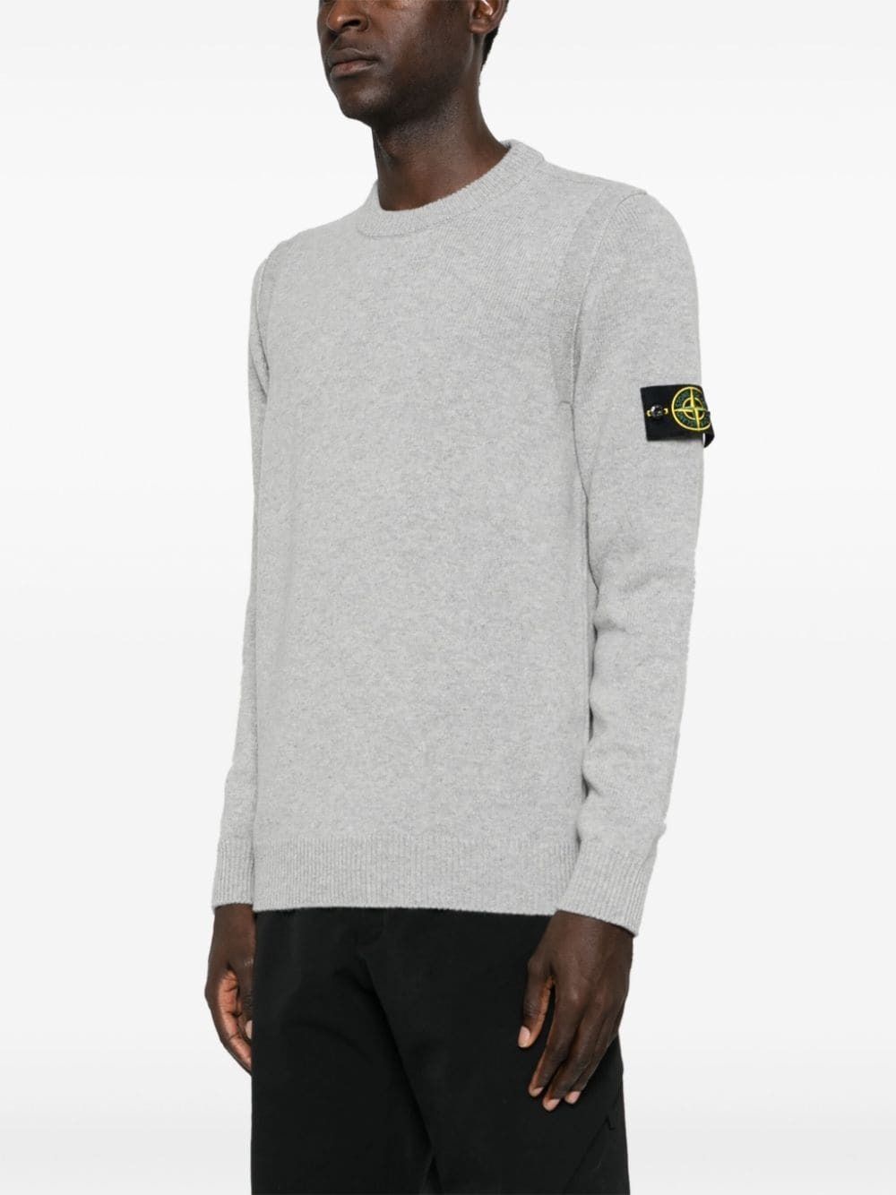 STONE ISLAND - Wool Crewneck Sweater Stone Island