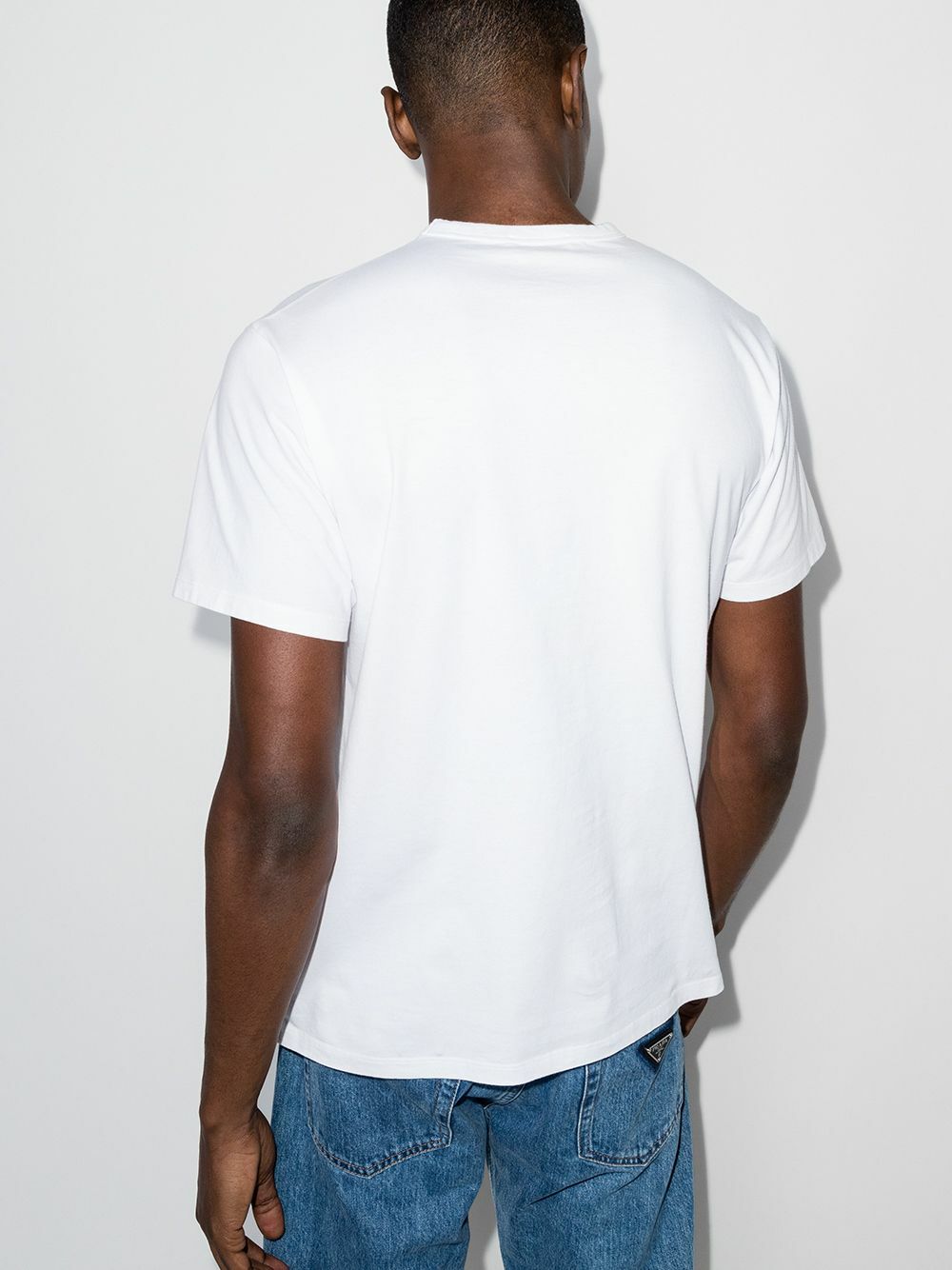 MAISON KITSUNE' - Tricolor Fox Logo Cotton T-shirt Maison Kitsune