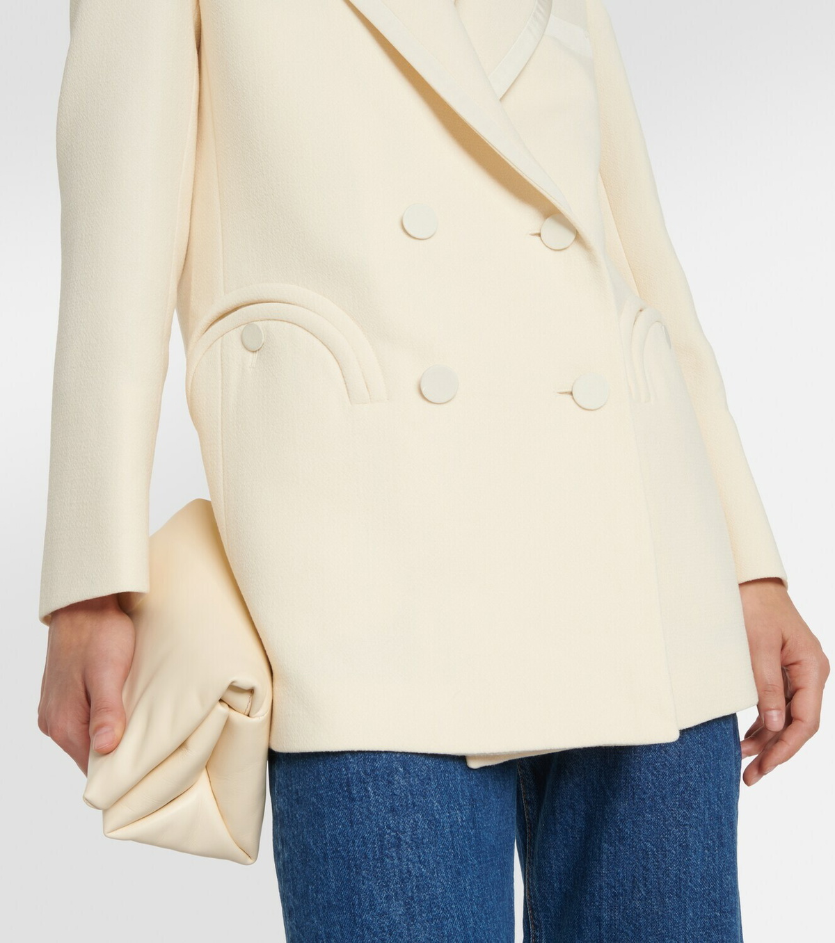 Blazé Milano Resolute double-breasted wool blazer Blaze Milano