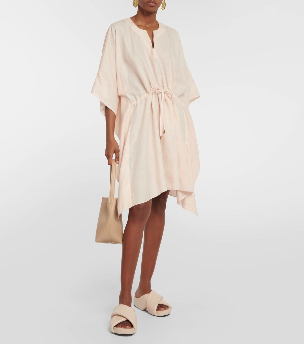 Loro Piana Linen kaftan Loro Piana